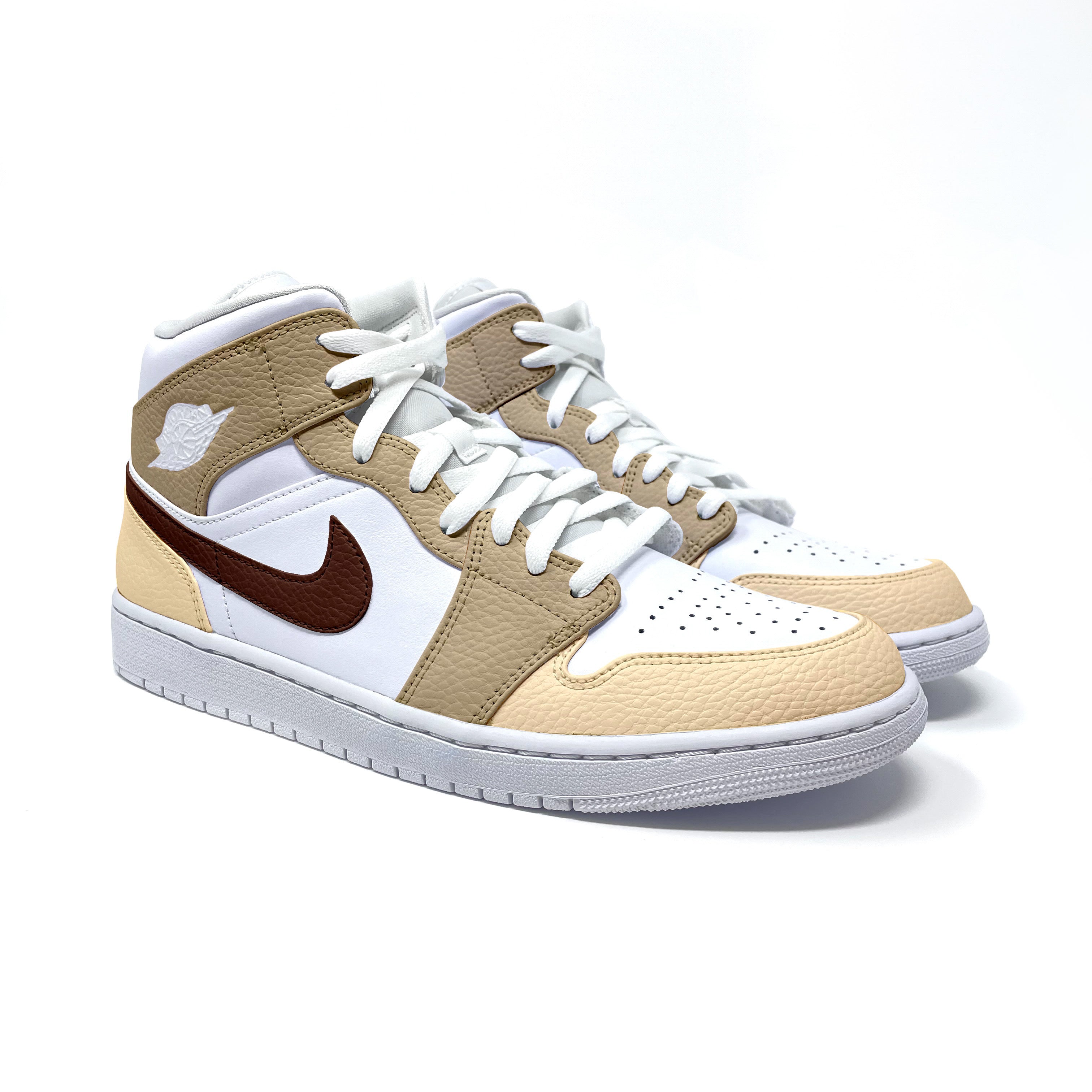 Coffee Latte High Top Shoes – HotKokosArt
