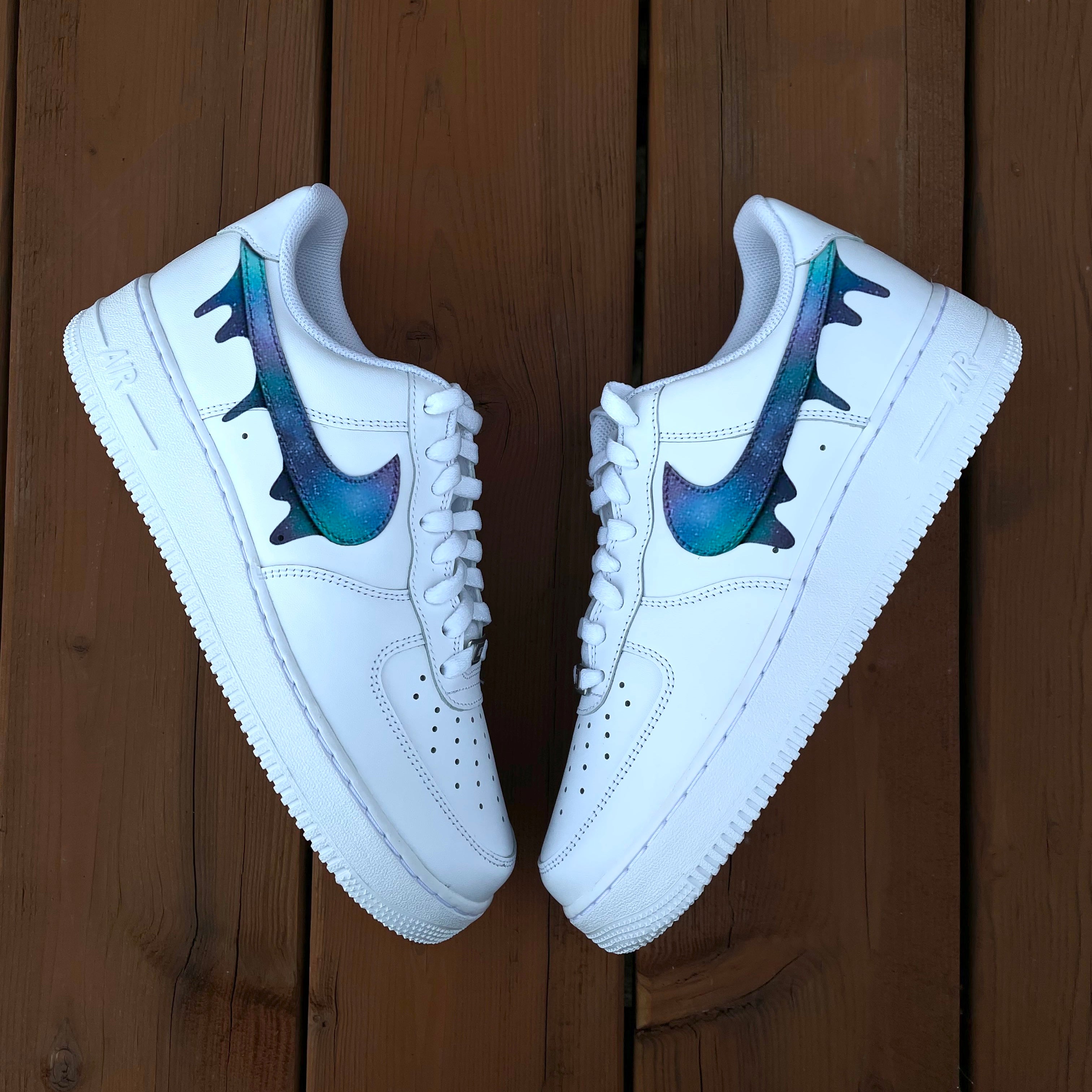 Galaxy Drip Low Top Shoes – HotKokosArt